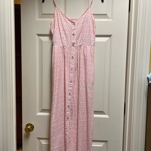 Dresses | Light Pink Sundress Midi Like New A New Day | Poshmark